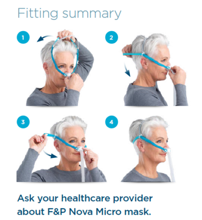 Sleep Solutions Sommeil | Nova Micro de la compagnie Fisher&Paykel